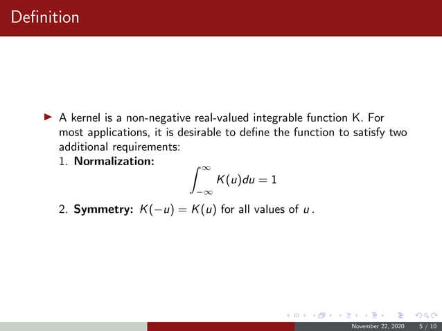 Kernels in convolution | PPT