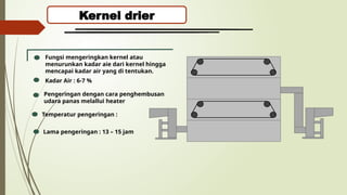 Kernel station pabrik kelapa sawit yang berguna | PPTX