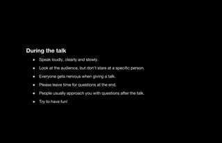 KernelTLV Speaker Guidelines | PPT