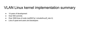 VLANs in the Linux Kernel | PDF
