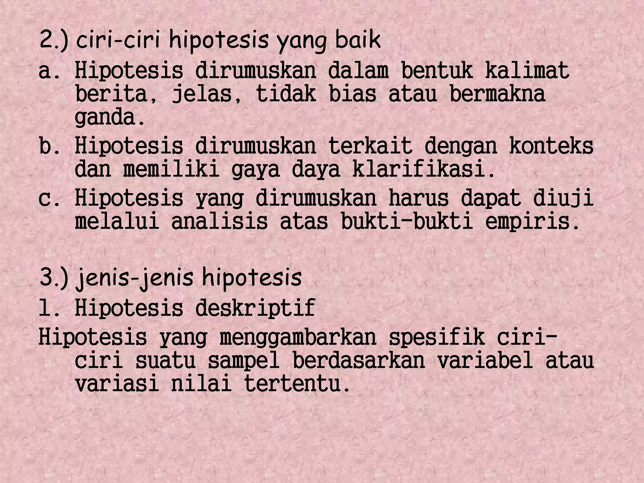 KerAngka konsep, variabel dan hipotesis | PPTX