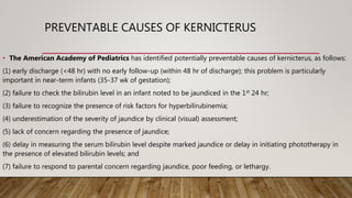 Kernicterus | PPTX