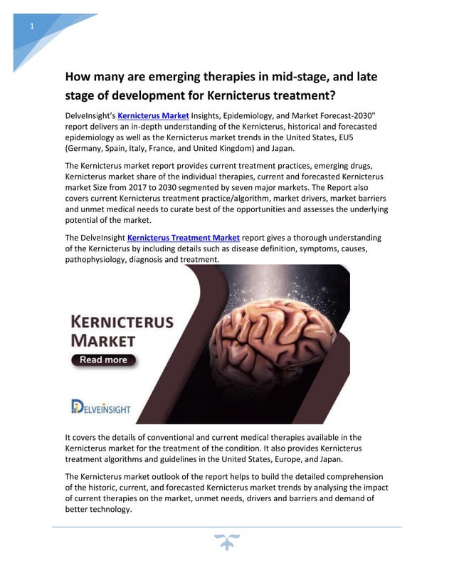 Kernicterus market | PDF