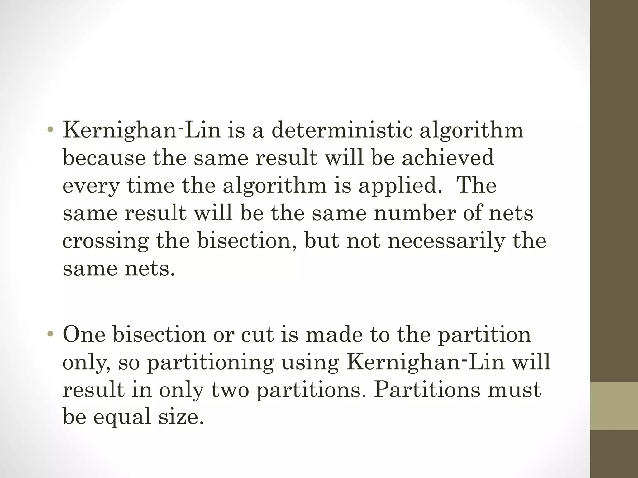 Kernighan lin | PPTX