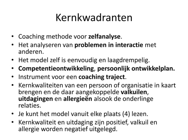 Kernkwadranten | PPTX | Allergies | Diseases and Conditions