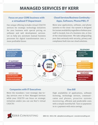 Kerr managed-services-flyer print | PDF | IT and Internet Support ...