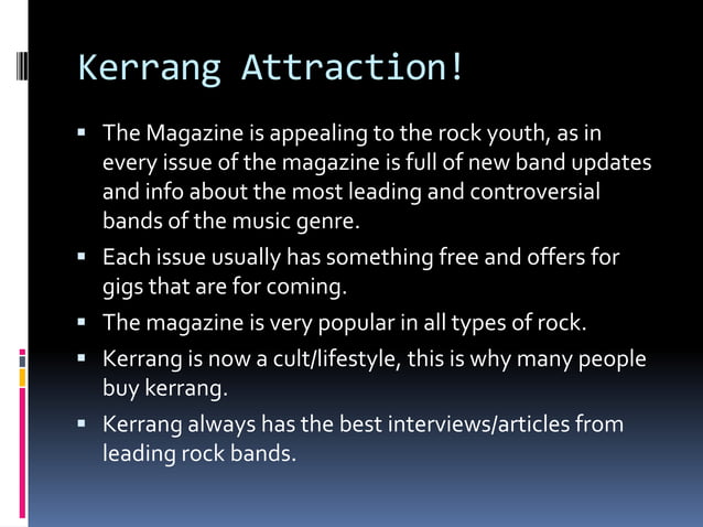 Kerrang! | PPT