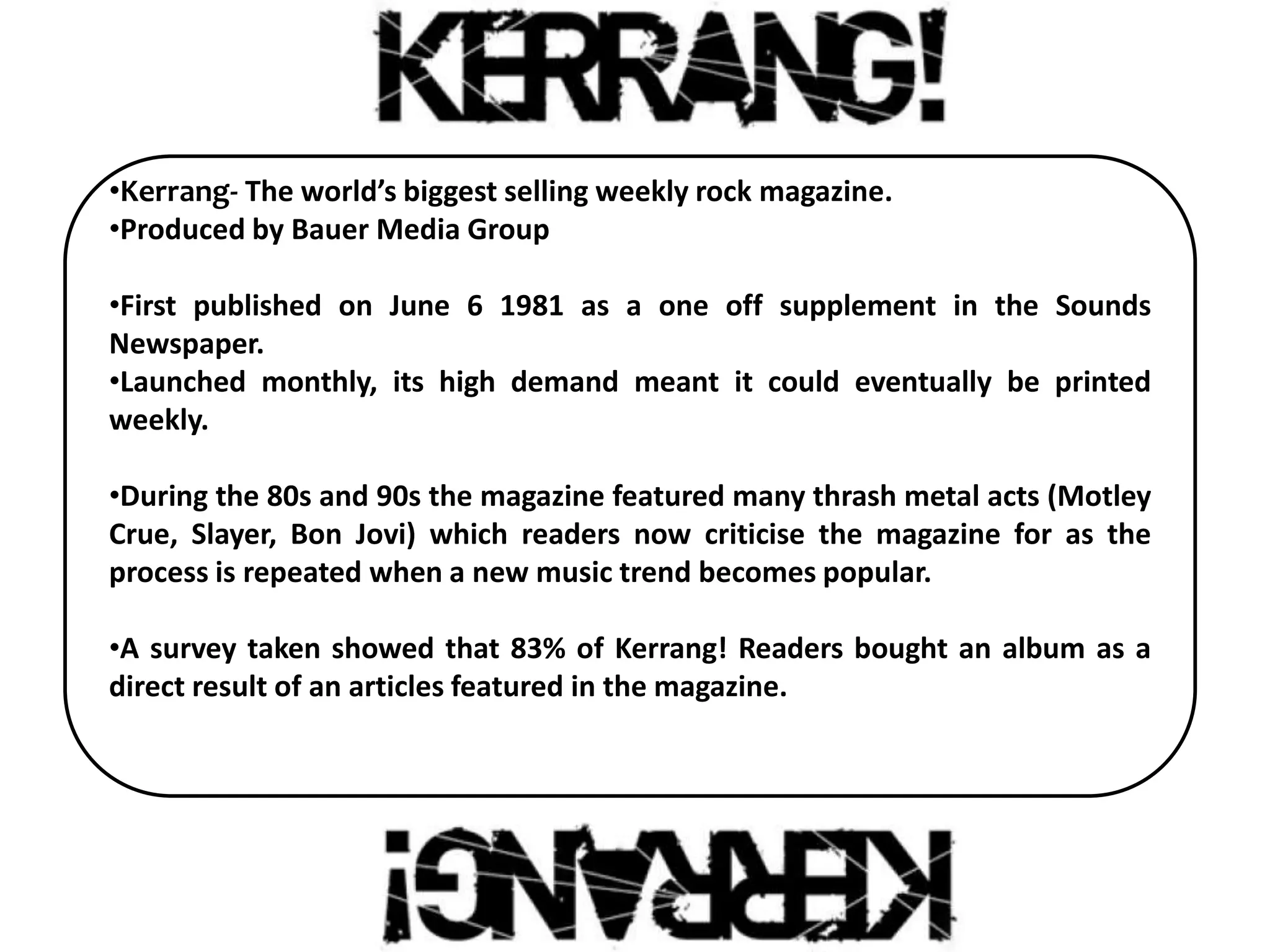 Kerrang | PPT