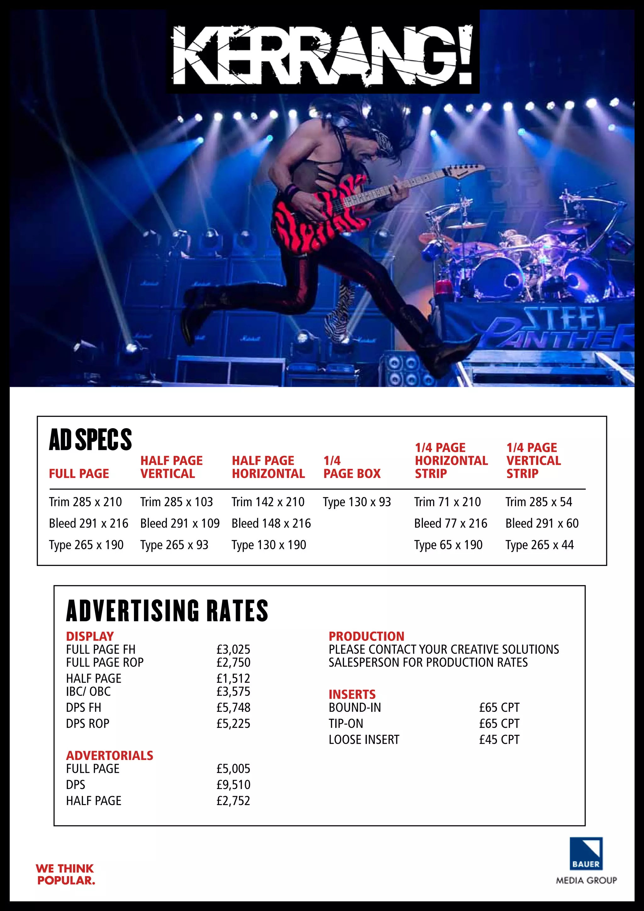 KERRANG! Media Pack | PDF