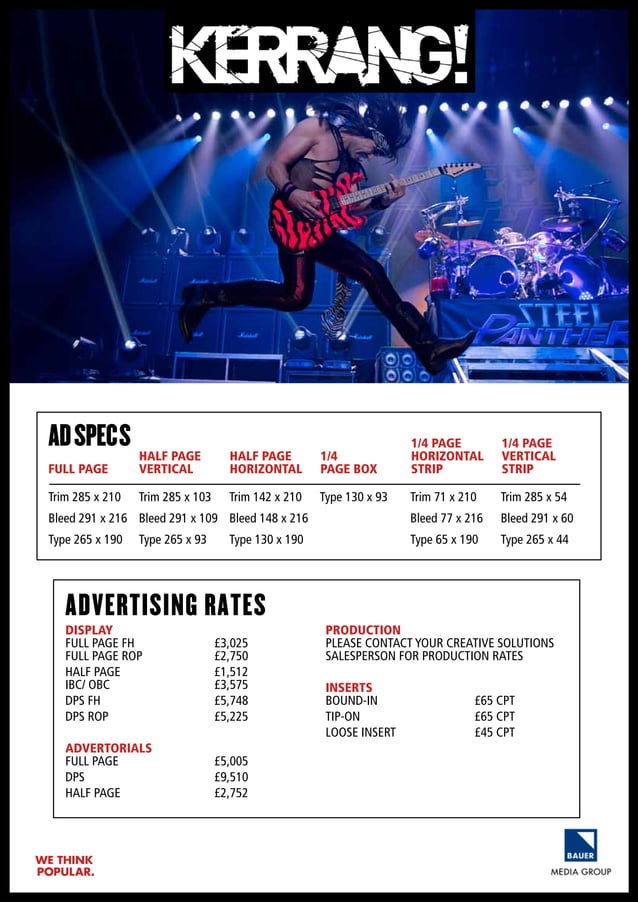 Kerrang! media pack-2014 | PDF