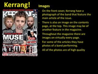 Kerrang analysis | PPTX