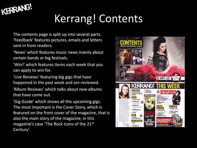 Kerrang! presentation | PPT