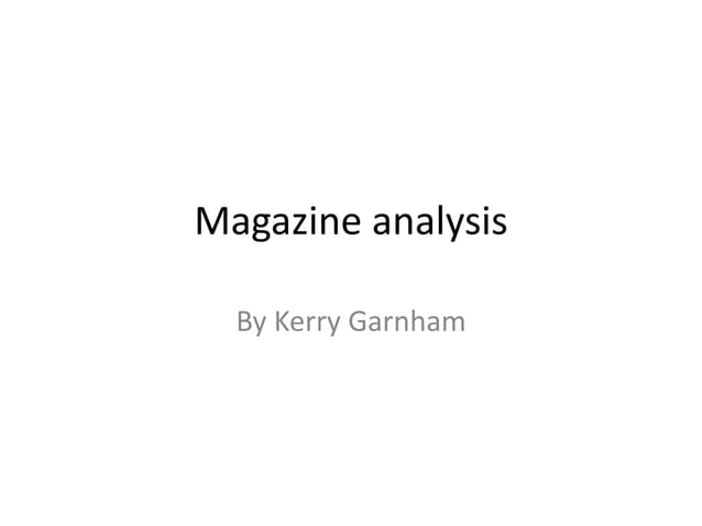 Kerri dps analysis | PPT