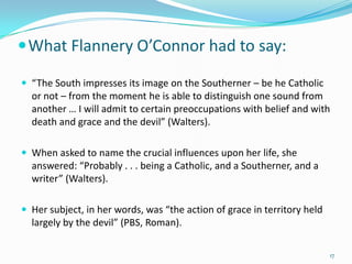 Flannery O'Connor | PPTX