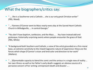 Flannery O'Connor | PPTX