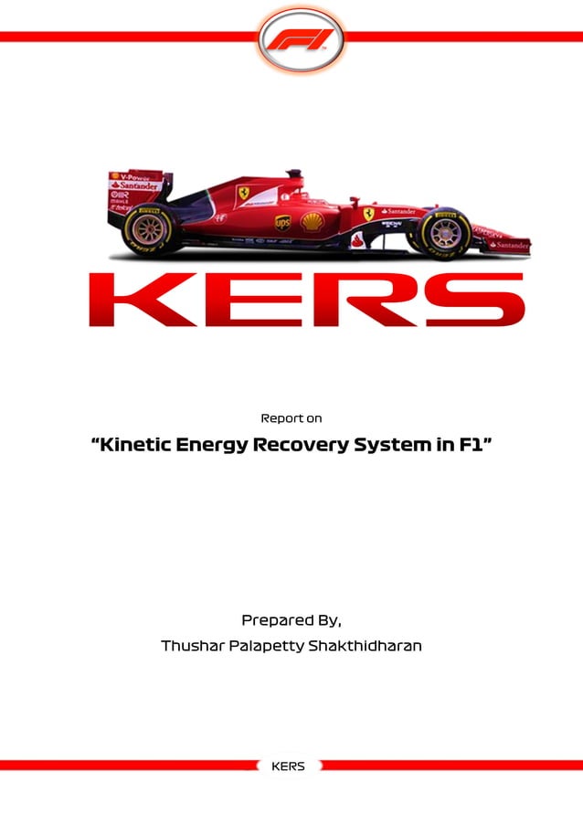 KERS ( Kinetic Energy Recovery system) | PDF | Auto Racing | Sports