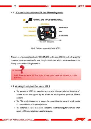 KERS ( Kinetic Energy Recovery system) | PDF