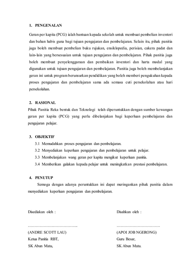 Kertas kerja-pcg-panitia-rbt 2020 | DOCX