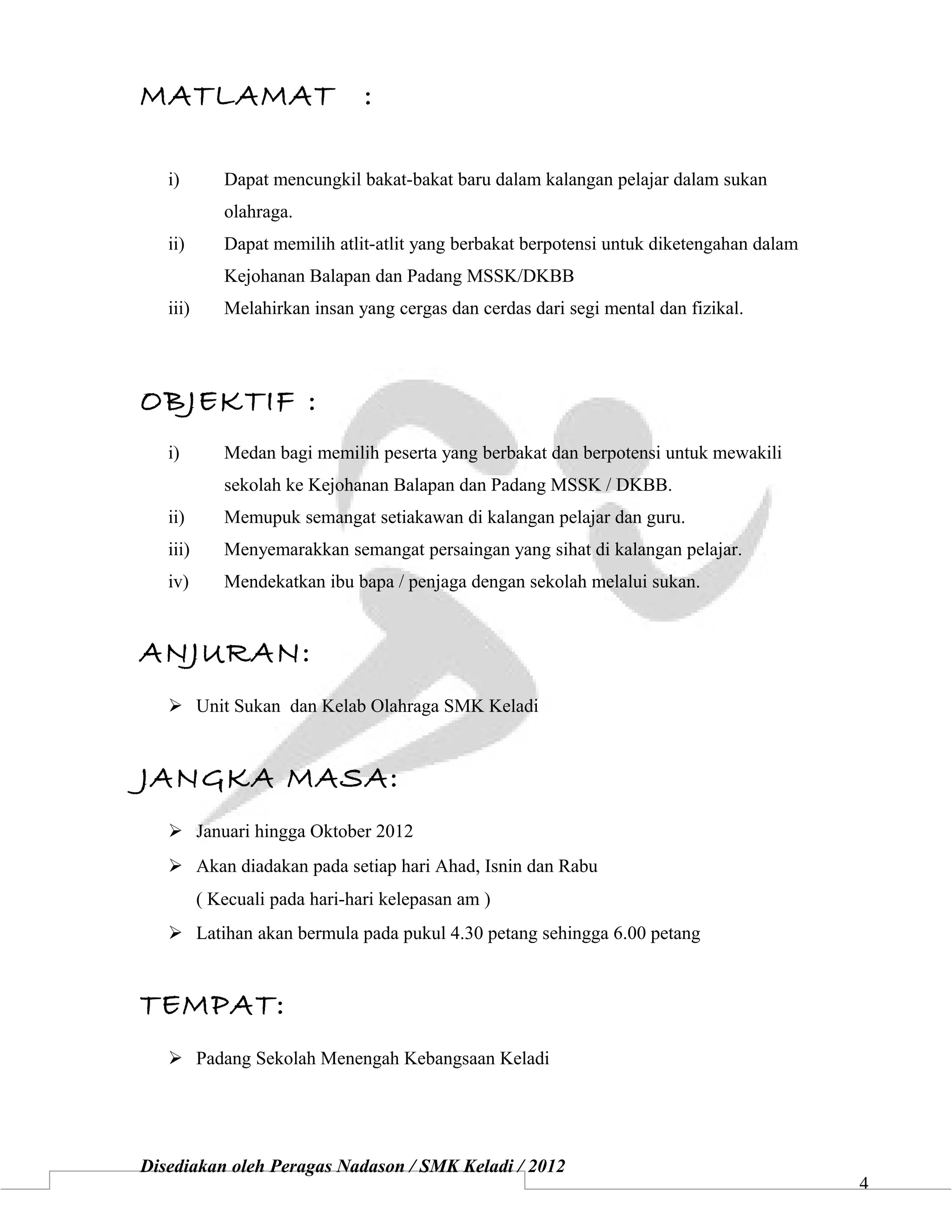 Kertas kerja-program-elit-olahraga | DOC