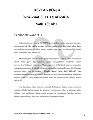 Kertas kerja-program-elit-olahraga | DOC
