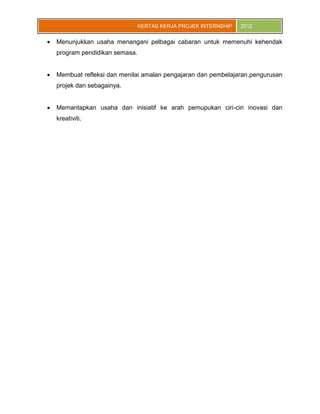 Kertas kerja-projek-internship | DOCX