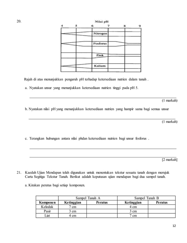 Kertas 1 SAINS PERTANIAN TINGKATAN 4 | DOCX