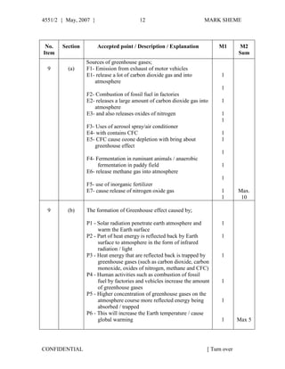 Kertas 1, pep pertengahan tahun 2007, ting 5, sbp | PDF