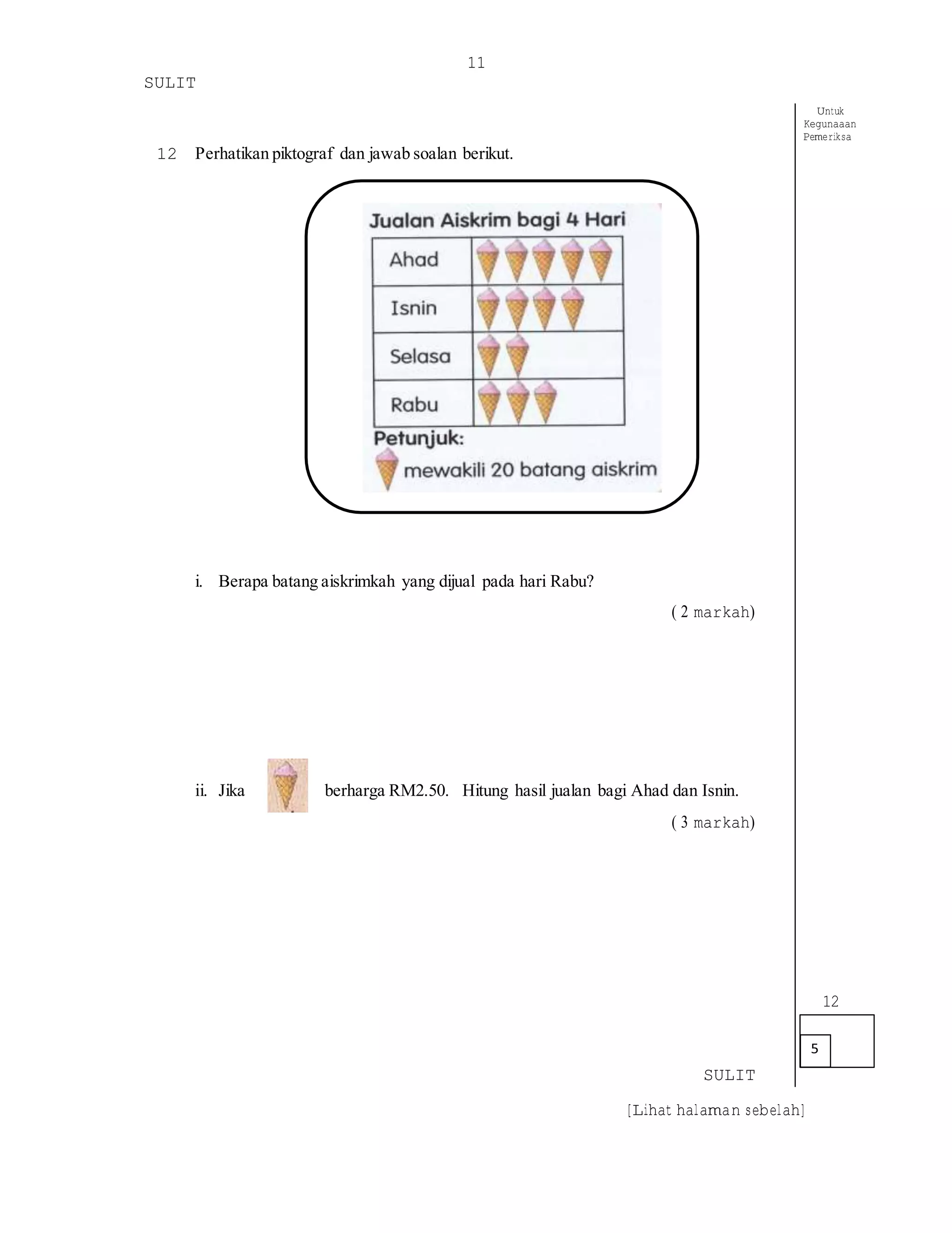 Kertas 2 soalan akhir tahun mt tahun 5 | DOCX