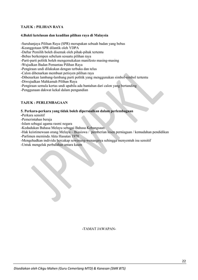 Kertas 3 jpwpkl-cikgu mike mahen | PDF