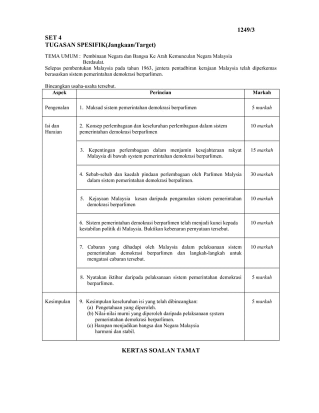 Kertas 3 sabah 2014 | PDF