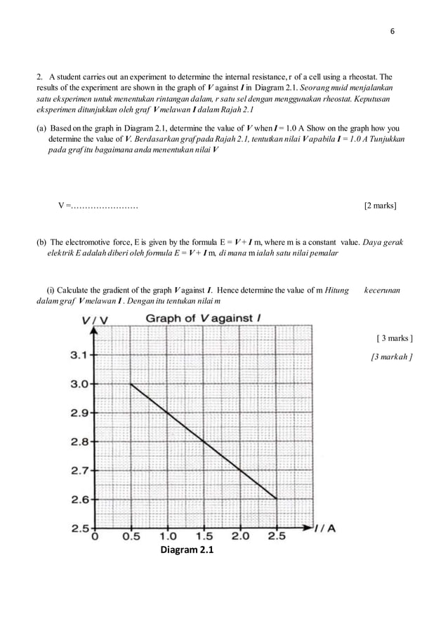 Kertas 3 peperiksaan percubaan spm 2019 | PDF