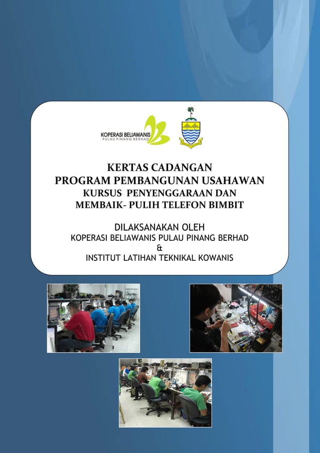 Kertas cadangan program pembangunan usahawan telekomunikasi | PDF