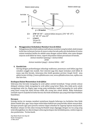 Kertas isu falak dalam ibadah 1 | PDF