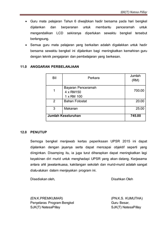 Kertas kerja bengkel teknik menjawab soalan 2014 | DOCX