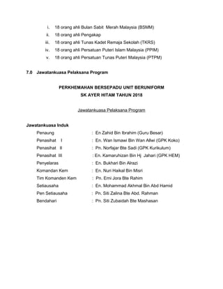 Kertas kerja camping fs fishvage seri wangi | PDF