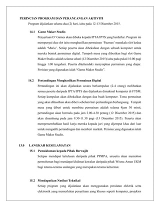 Kertas kerja d games | PDF