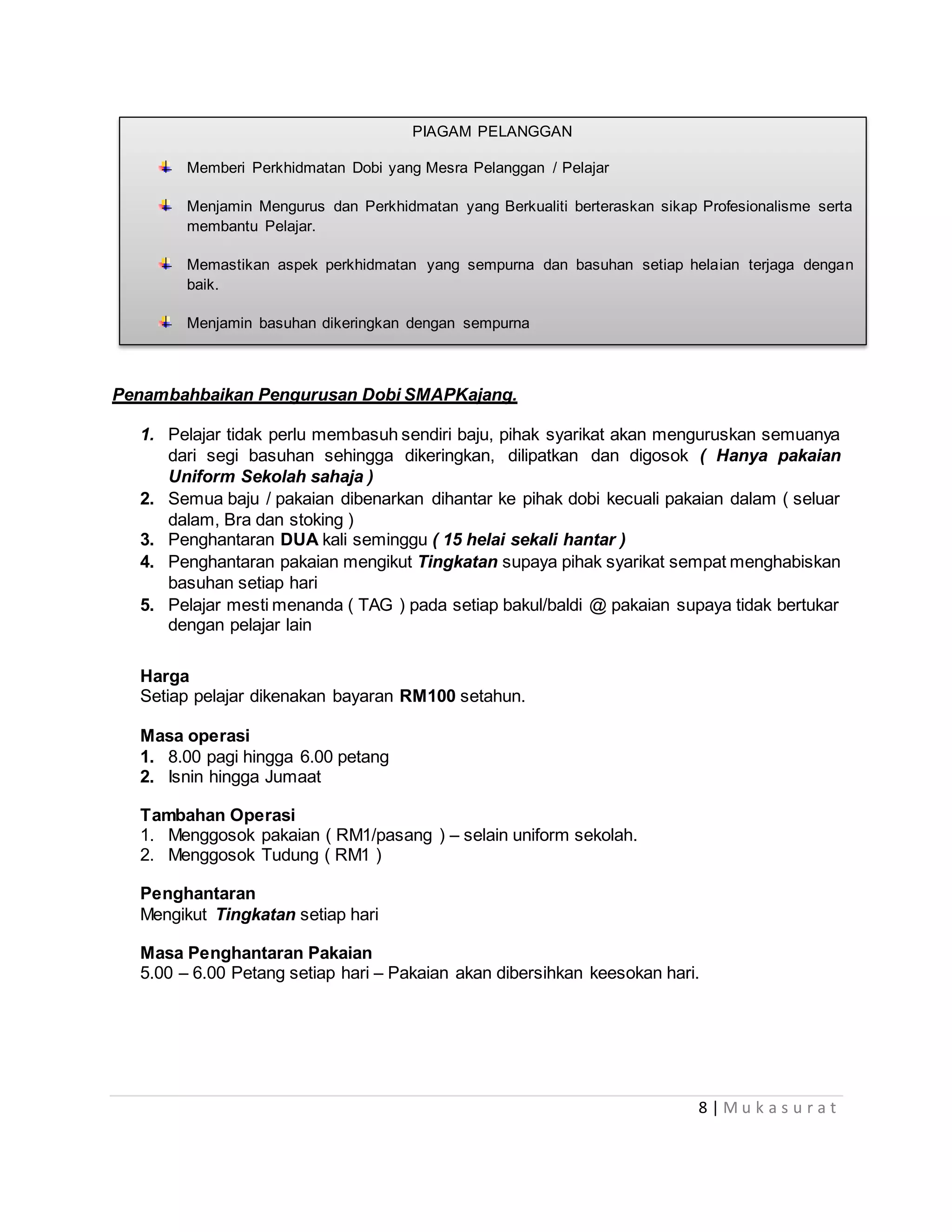 Kertas kerja dobi | DOCX