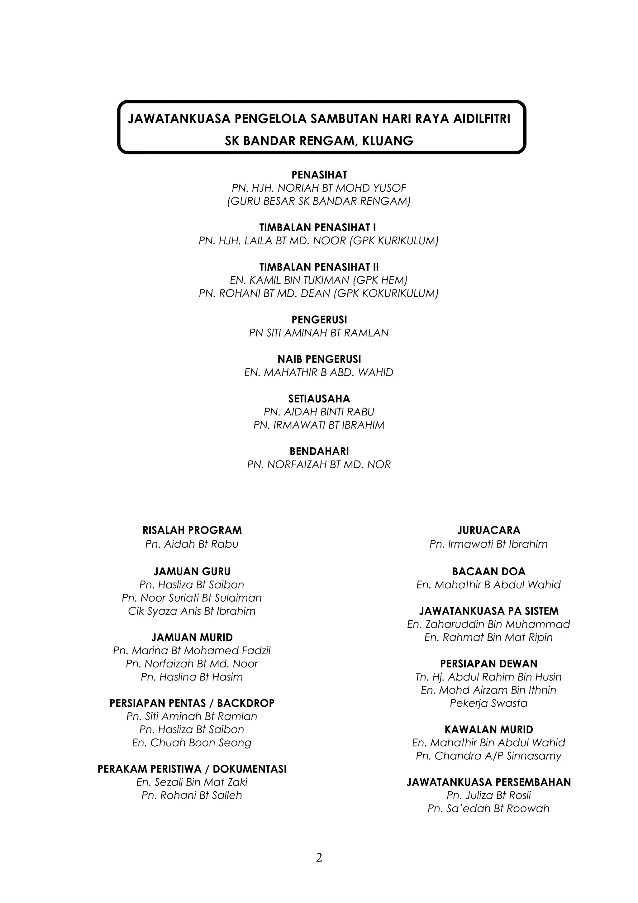 Kertaskerjaharirayakruss 130305213001-phpapp02 | DOC