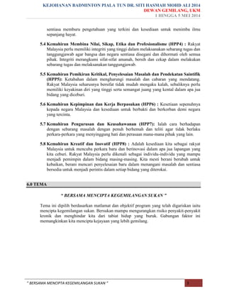 Kertas kerja hascup 14 | DOCX