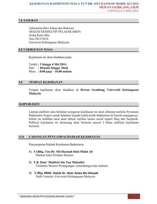 Kertas kerja hascup 14 | DOCX