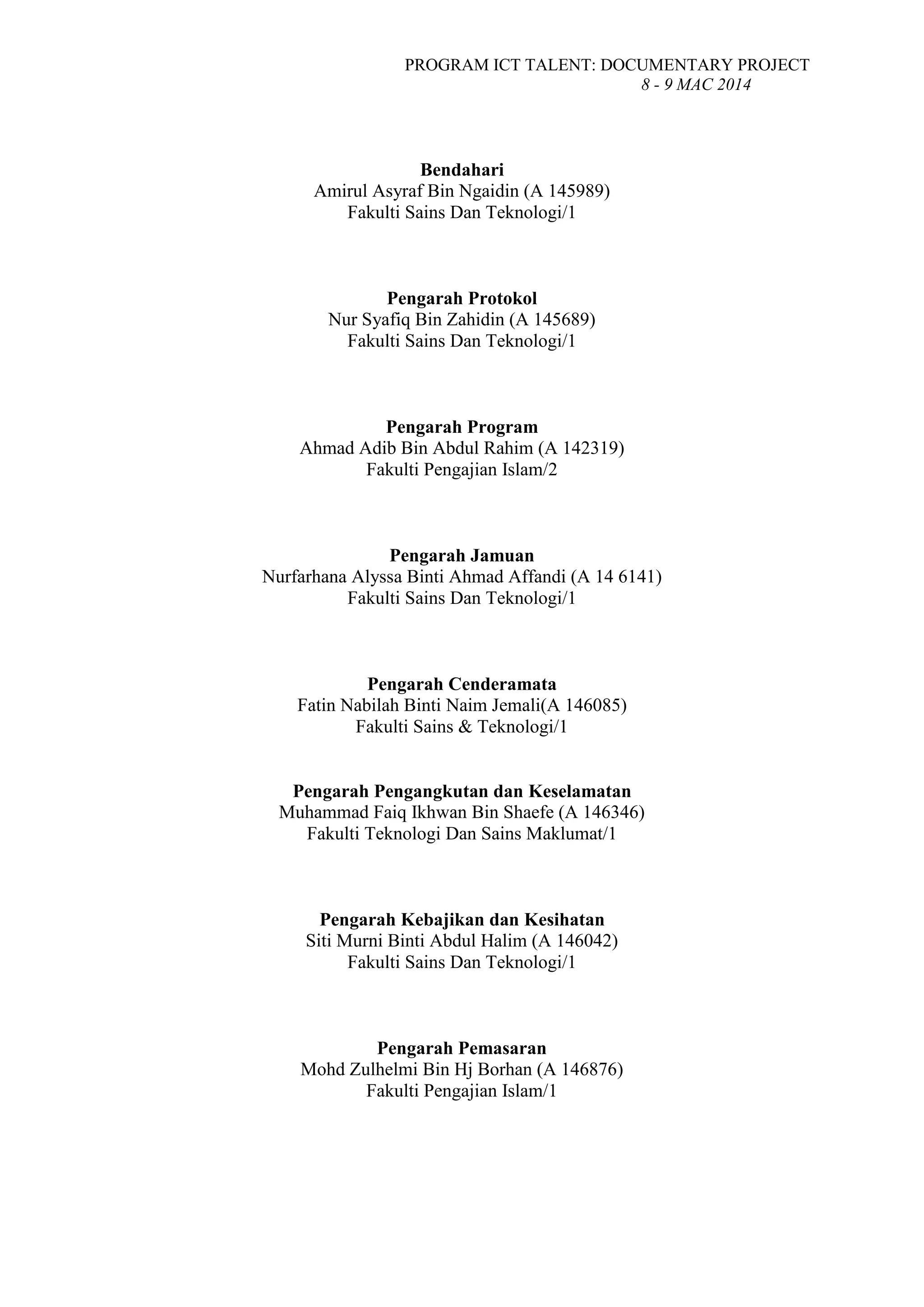 Kertas kerja ict danga bay 3. | PDF