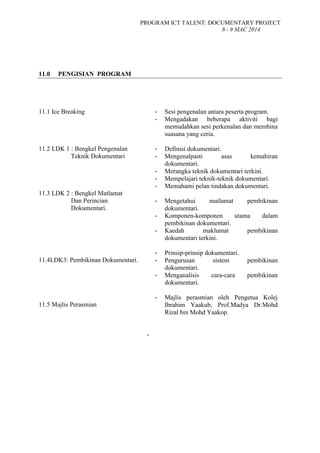 Kertas kerja ict danga bay 3. | PDF