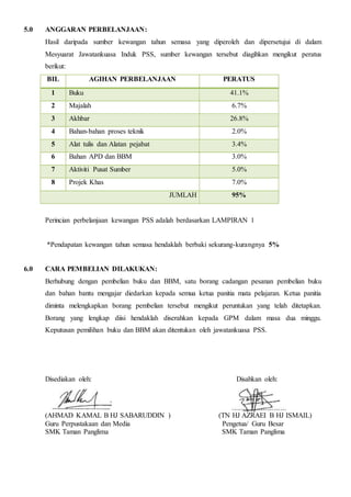 Kertas kerja kewangan tahunan 2014 | PDF