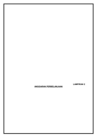 Kertas kerja kursus asas tani | DOC