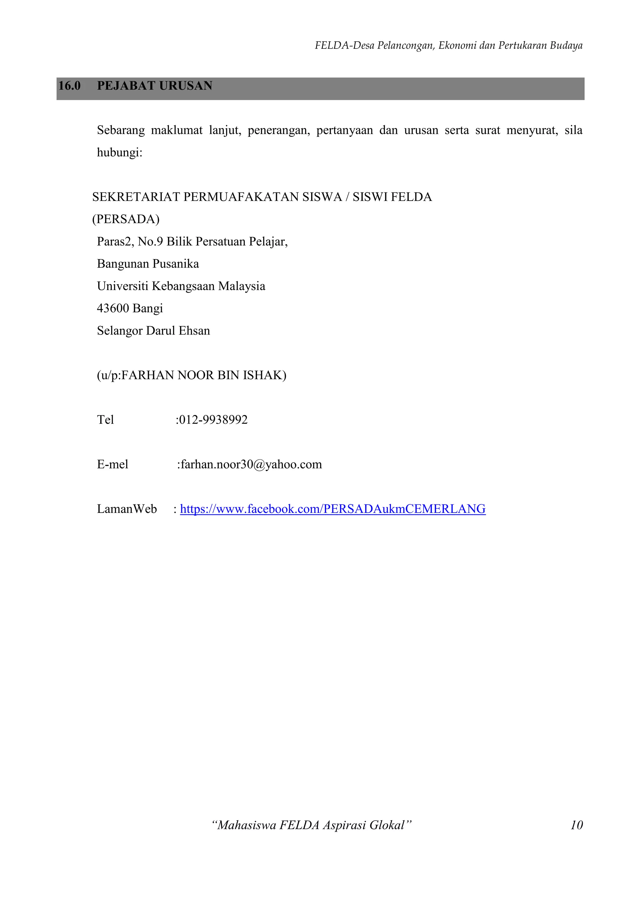 Kertas kerja opkim_felda_papan_timur | PDF