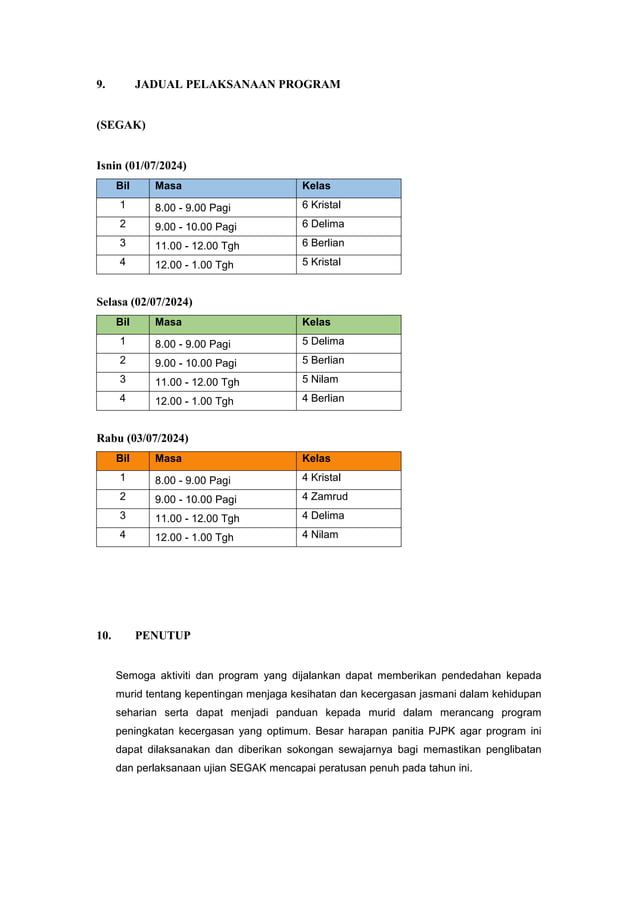KERTAS KERJA PELAKSANAAN PROGRAM KARNIVAL SEGAK NEW.pdf