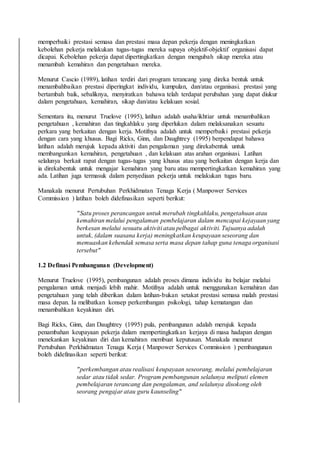 Kertas kerja pengurusan sumber manusia | DOCX