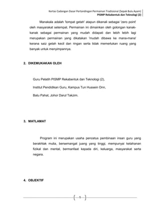 Kertas kerja permainan rbt2 | DOC