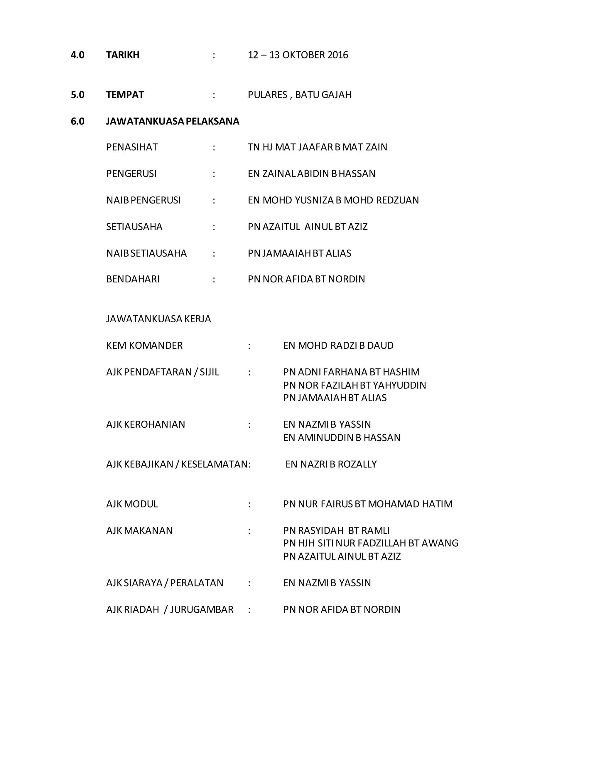 Kertas kerja prs | DOCX