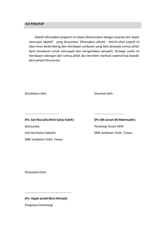 Kertas kerja rokok | DOCX